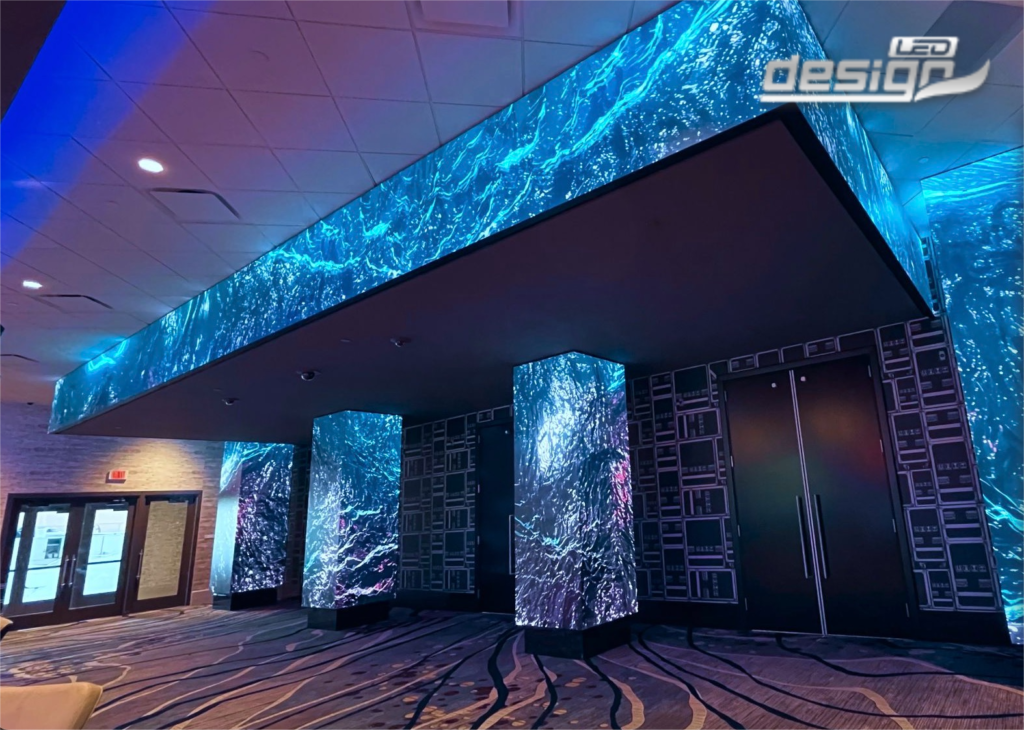90-Degree Corner LED Screens » Design LED Pro